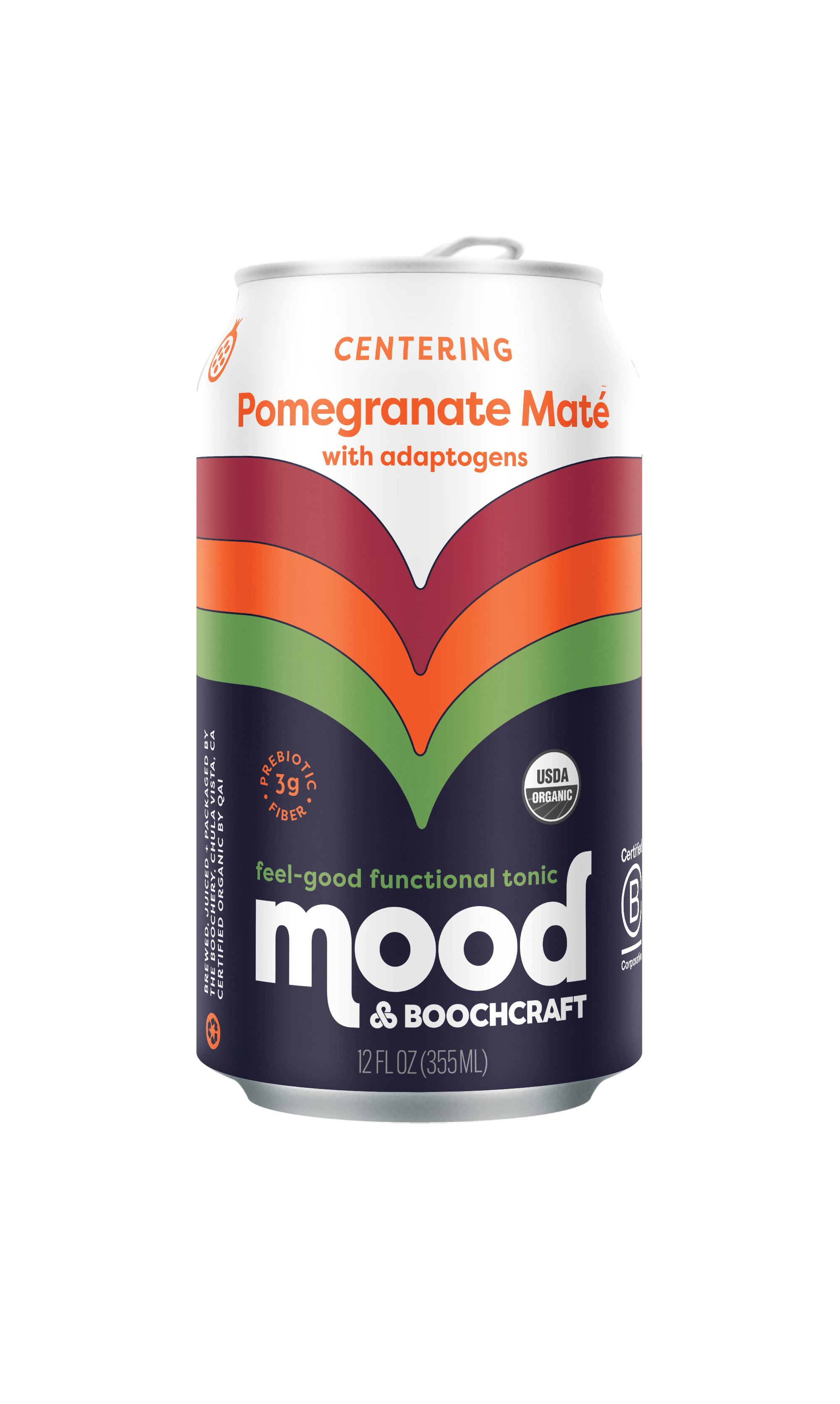 Centering Pomegranate Maté Drink Mood